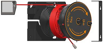How e-spool flex 2.0 cable reel with spiral guide solves all panel feed ...