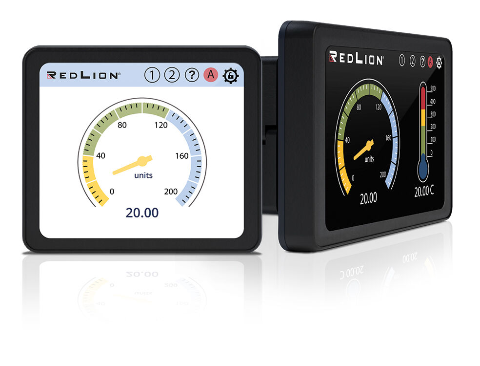 The new PM-50 graphic digital displays from Red Lion present a new ...