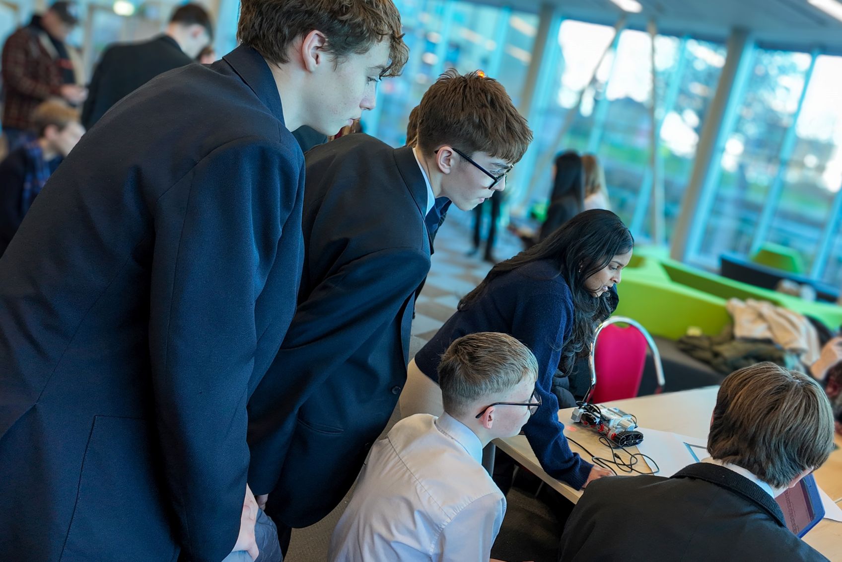 Students triumph at robotics Challenge Finals at University of ...