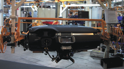 Fifteen power trolleys installed on dashboard production line ...