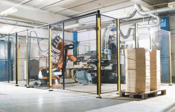 Perimeter mesh protects workers from machinery - Automation Magazine