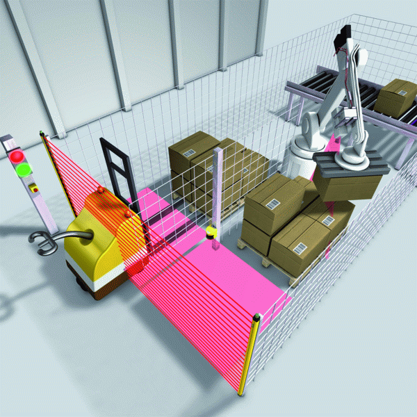 New fork lift truck detection capability for Sick’s M4000 safety light ...