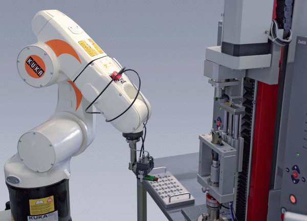 Quality control testing role for robot - Automation Magazine