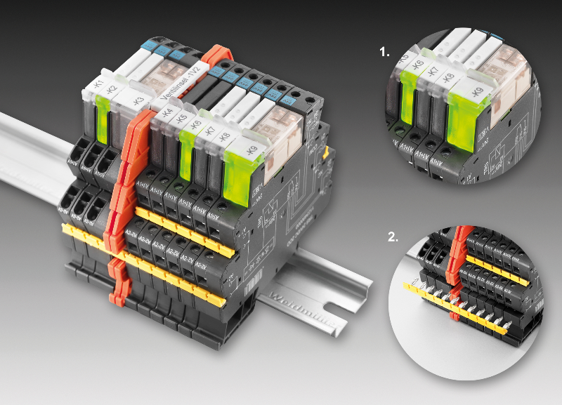 Slimline switching solutions from Weidmuller - Automation Magazine