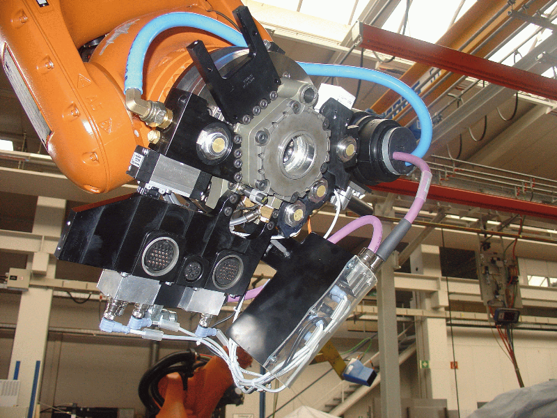 Increase production flexibility with a robot arm tool changer ...