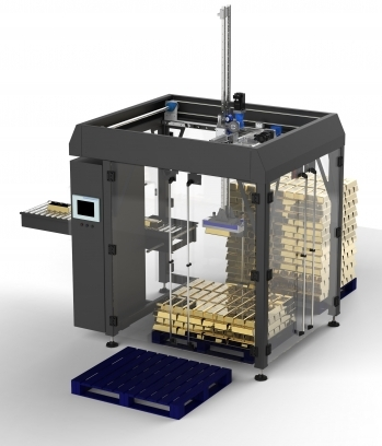 Compact gantry palletiser at the PPMA Show - Automation Magazine