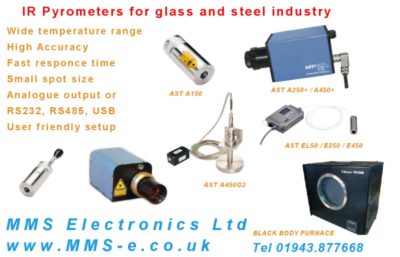 New IR Pyrometer for the glass and steel industry - Automation Magazine
