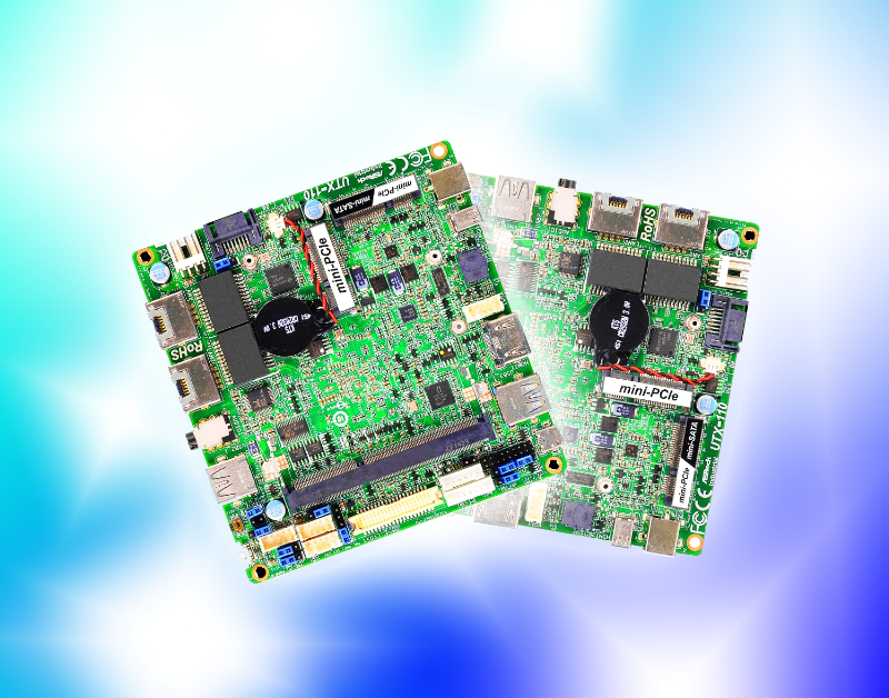 The ultra-slim, fanless high performance UTX-110 SBC is optimised for ...