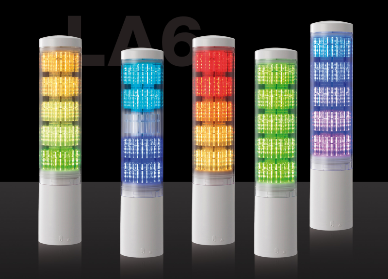 A new generation of signal towers: PATLITE introduces the LA6 with over ...