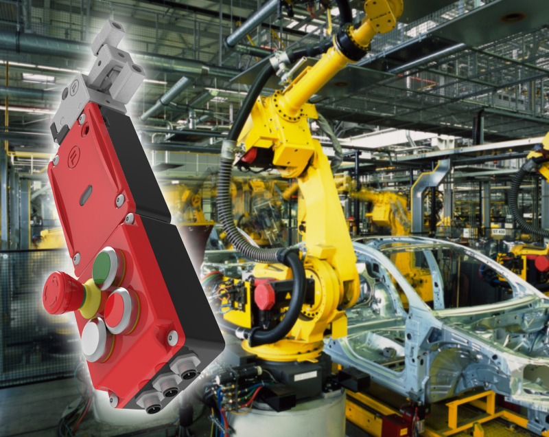 Fortress showing safety interlocks and communications modules at SPS ...