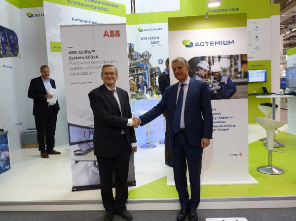 ABB Control Technologies and Actemium sign global cooperation agreement ...