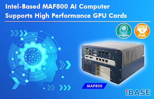 Intel-based MAF800 AI computer with support for high performance GPU ...